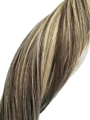 Tortoiseshell Balayage Invisible Tape In Weft-100% Virgin Hair