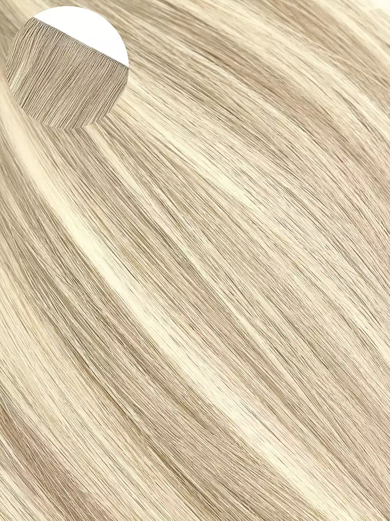 Shop 18'' Ash Blonde Balayage Invisible & Seamless Clip-Ins | Endaring