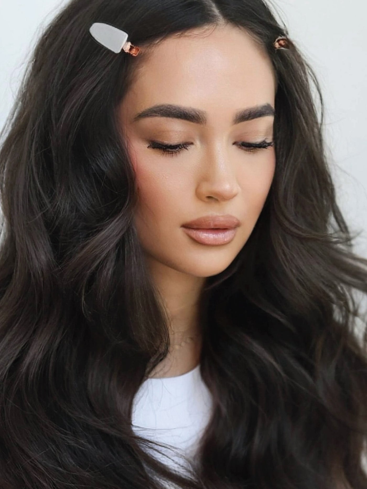 Shop 18" Off Black Invisible Clip-Ins 100g