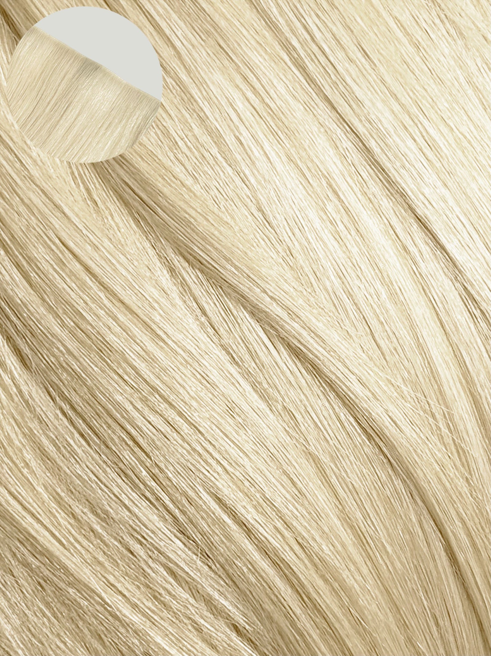 Champagne Blonde Invisible Clip-Ins 22"/55.88cm (140g)