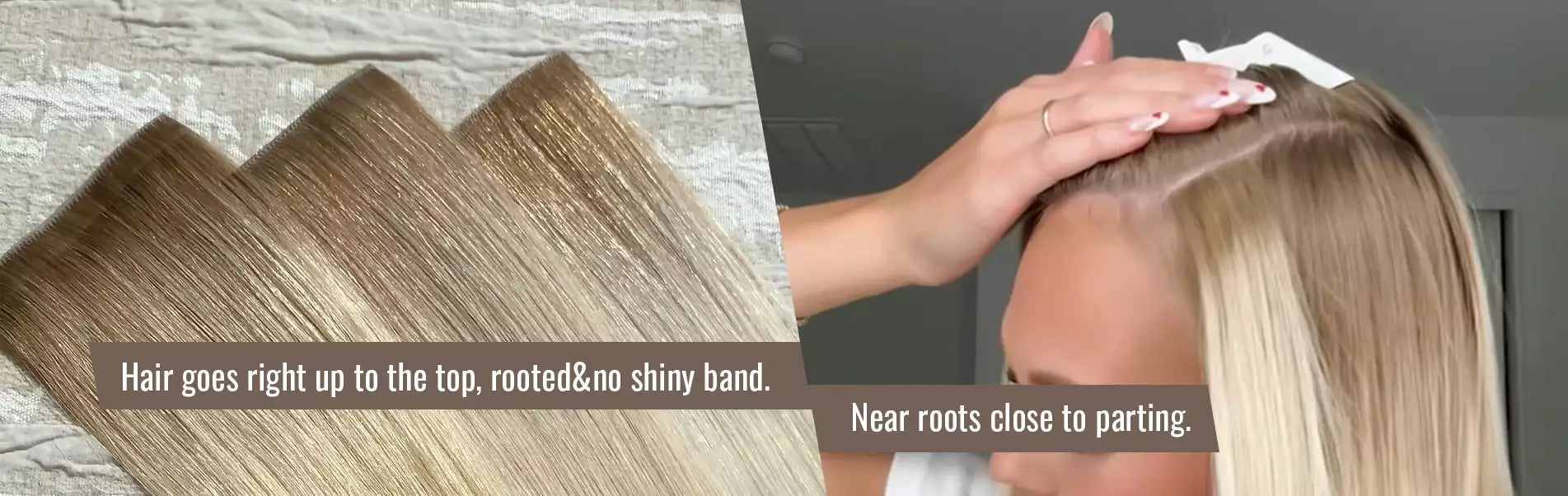 Try Invisible Clip In Hair Extensions|Grow Out of Scalp|Endaring