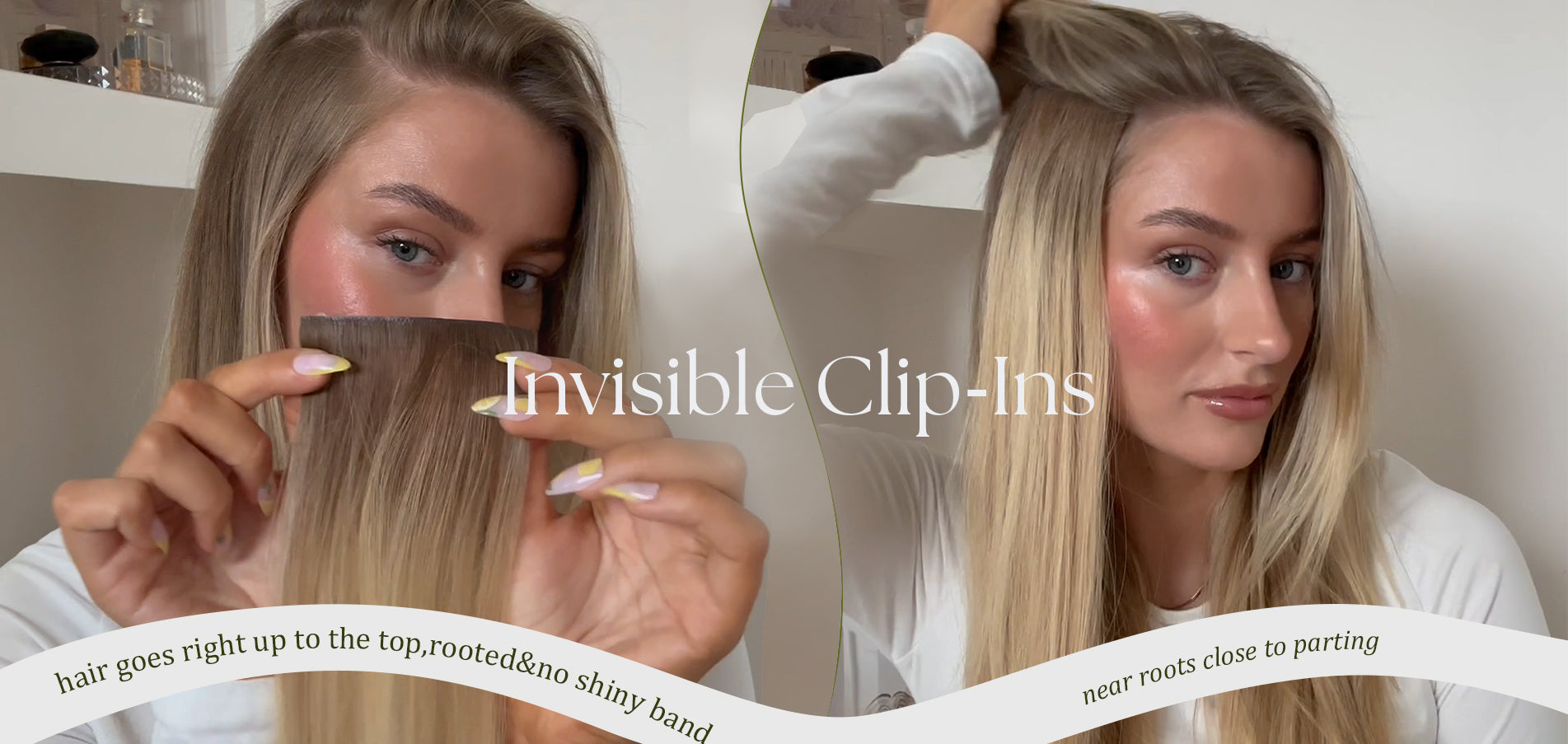 Try Invisible Clip In Hair Extensions|Grow Out of Scalp|Endaring