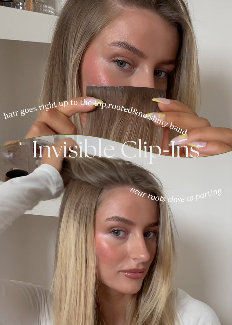 Try Invisible Clip In Hair Extensions|Grow Out of Scalp|Endaring