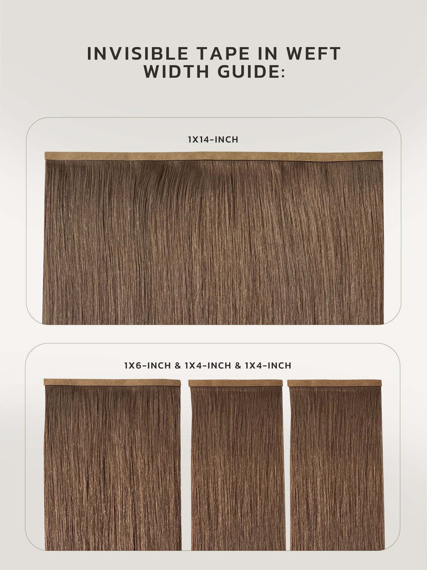 Tortoiseshell Balayage Invisible Tape In Weft-100% Virgin Hair