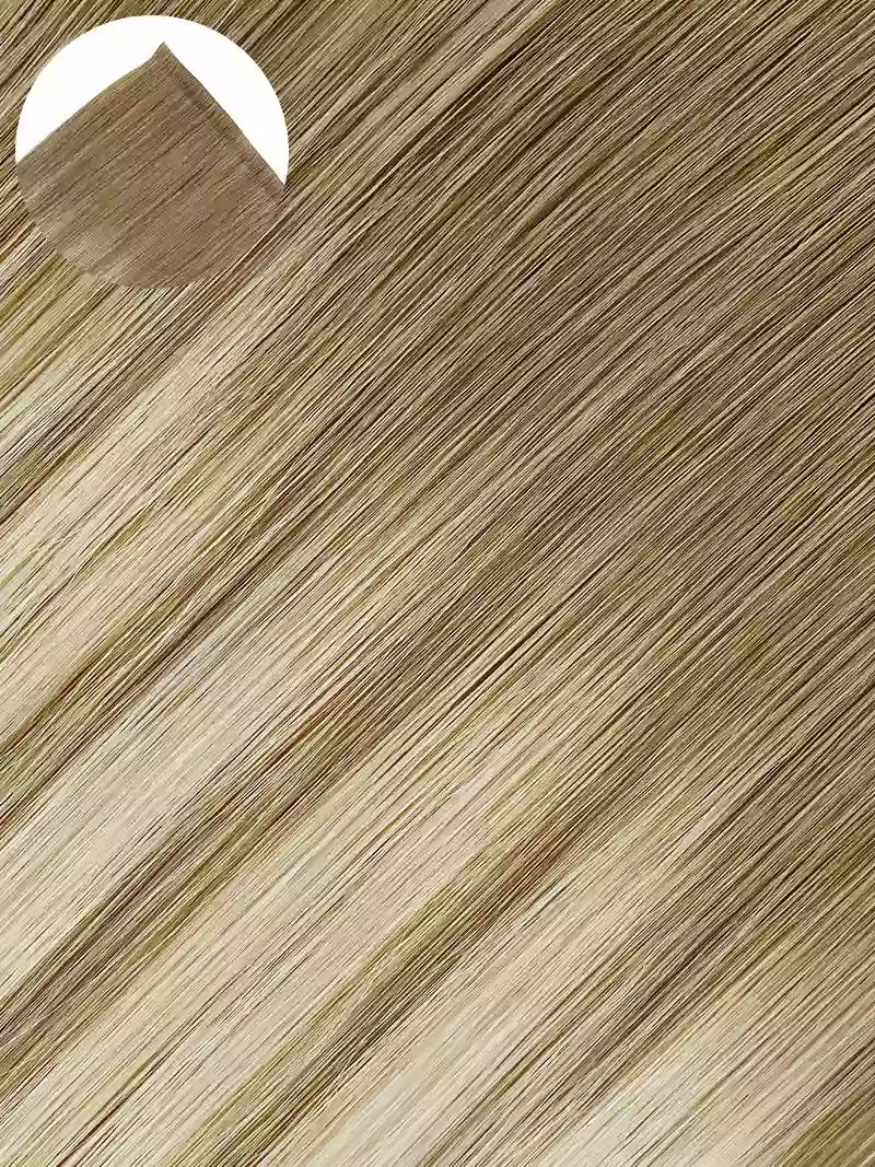 Sunkissed Blonde Balayage Invisible Tape In Weft-100% Virgin Hair