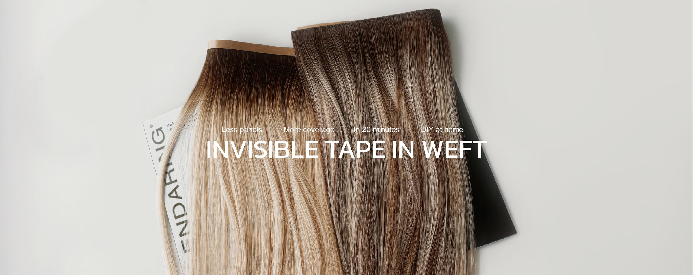 Invisible Tape In Weft | Fullness in 20 Mins with Long Tape